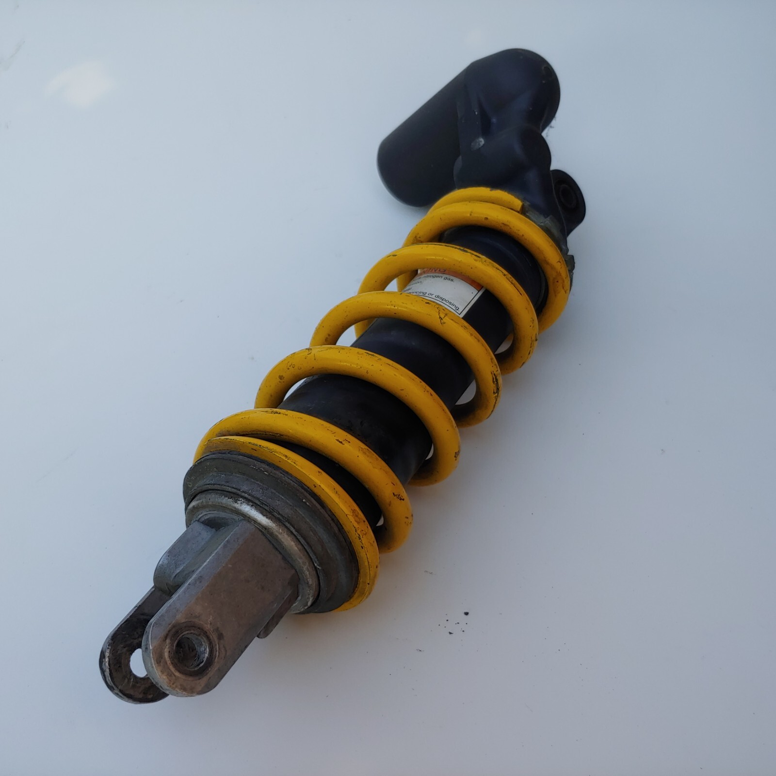 Suzuki GSXR750 Rear Shock Absorber 330mm Yellow | eBay