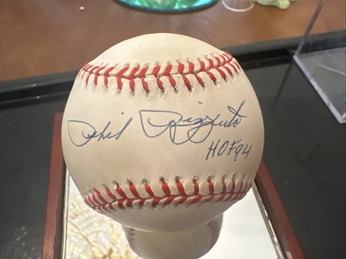 Phil Rizzuto New York Yankees Signed Autograph OMLB Baseball American ...