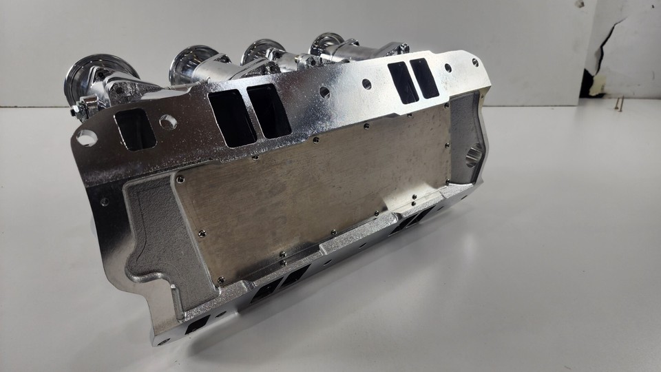 OBX Maximizer ITB Individual Throttle Body Kit Chevy Small Block SBC ...