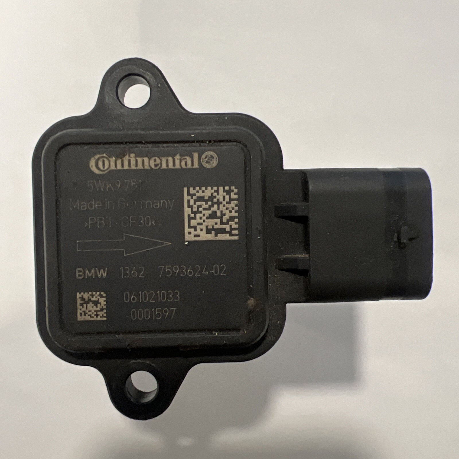 BMW 3.0 N55 Mass Air Flow Sensor MAF OEM 13627593624 CONTINENTAL for ...