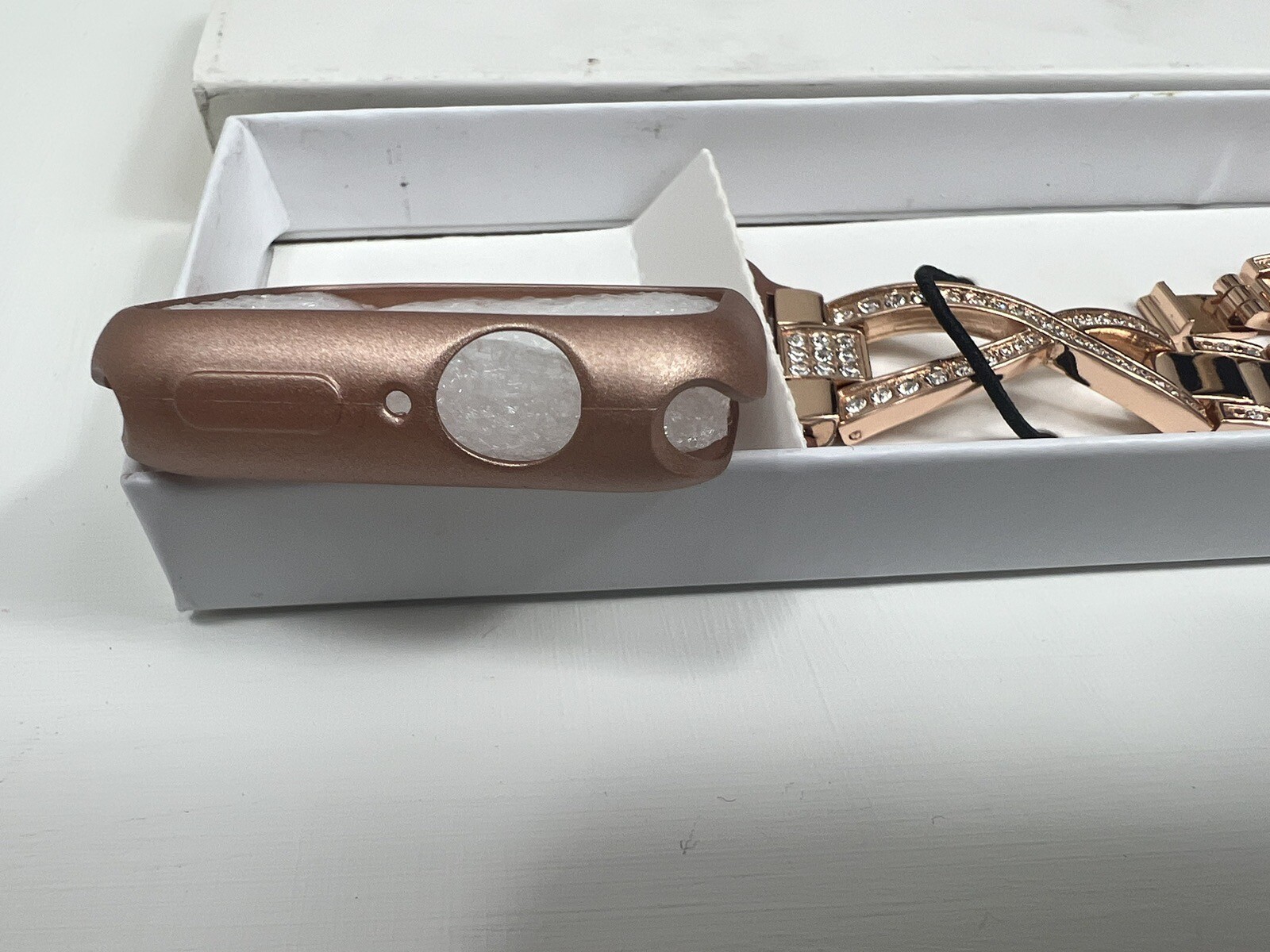 JF Dragon Smart Watch Bands Luxury Edition Rose Gold Crystal ...