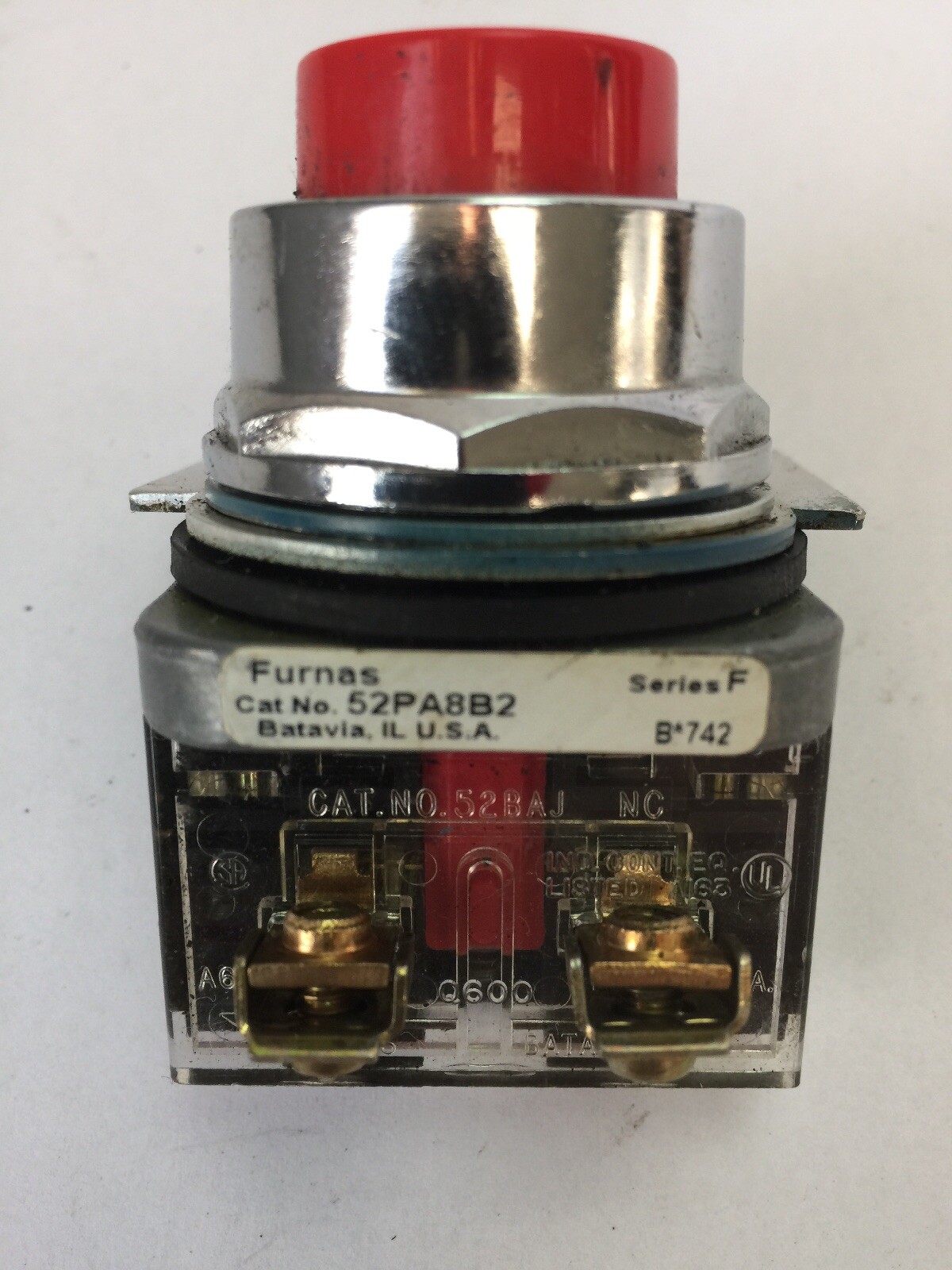 FURNAS 52PA8B2 PUSH BUTTON SERIES F | eBay