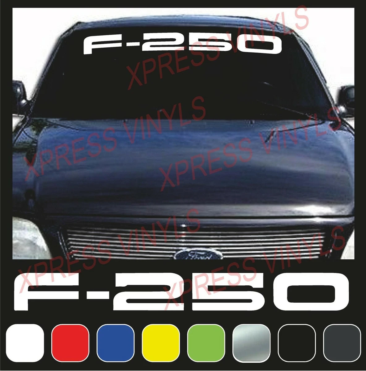 Ford Window Decals For Trucks