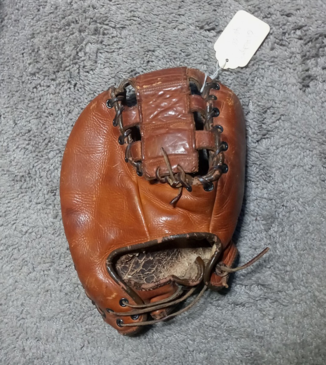 Vintage HOF Gil Hodges Denkert 61-068 First Base Sure Trapper Glove ...
