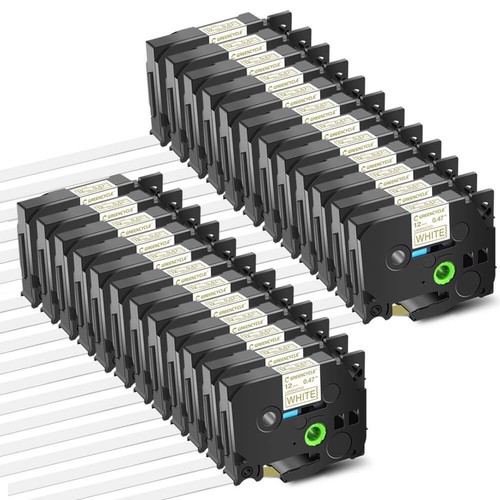 For Brother TZ TZe 234 Label Tape Replacement 12mm Gold Standard ...