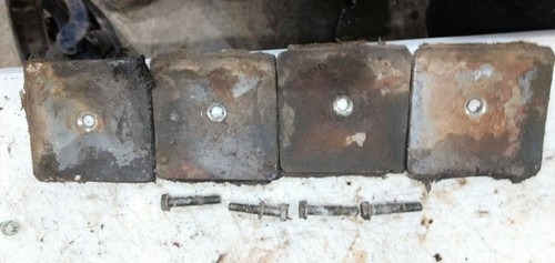 Wisconsin VG4D Cylinder Engine Parts Set of 4 Valve Covers an Bolts ...