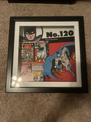 DC Comics Batman #120 Wood Frame 3D Shadow Box Wall Art | 14 x 14 ...