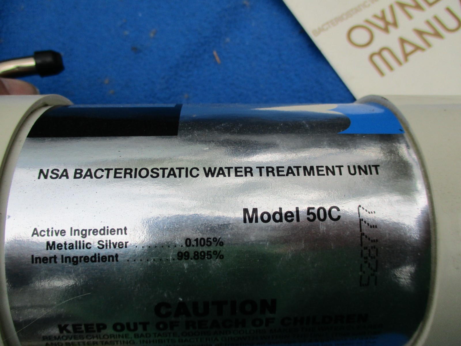 LOT OF 2 NSA 50C Bacteriostatic Water Treatment Unit Countertop Filter ...