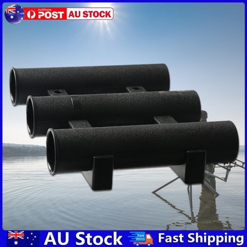 Fishing Rod Holder Portable Pole Inserter Rack Yacht Tackle (Black) AU ...
