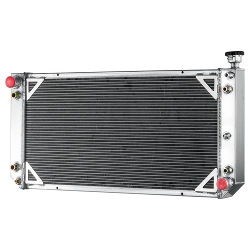 34"W Aluminum 4 Row Radiator For Chevy/GMC C/K 1500 2500 3500 V8 6.2L ...