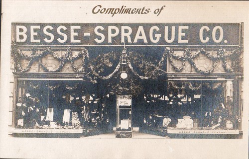 RPPC Real Photos Compliments of BESSE-SPRAGUE CO Store Syracuse NY 1907 ...
