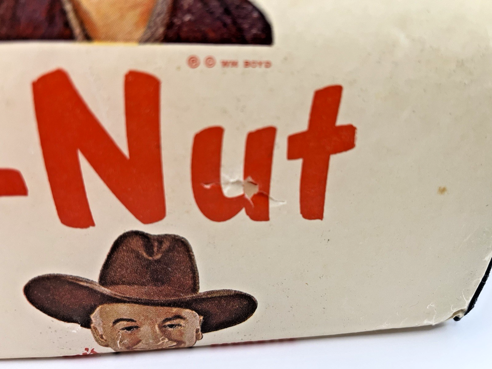 VINTAGE Hopalong Cassidy Butter-Nut Bread Store Display Loaf. Hoppy's ...