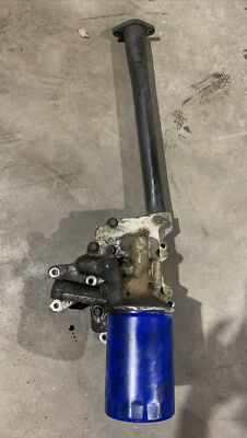 SILVERADO SIERRA DURAMAX ENGINE OIL COOLER OIL FILTER HOUSING 2001-2010 ...