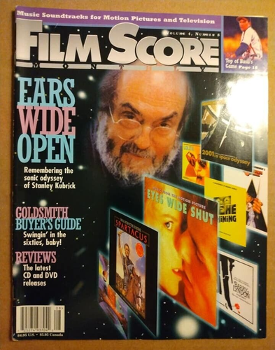 RARE - FILM SCORE MONTHLY Magazine - Aug. 1999 - Battlestar Galactica ...