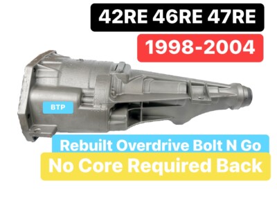 42RE 46RE 47RE 2WD Transmission Rebuilt Overdrive Dodge Jeep Speed ...