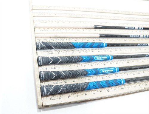 Accra Iseries Is5 56g Senior 34.25"-37" 6P Iron Shaft Set Pulls .355 ...