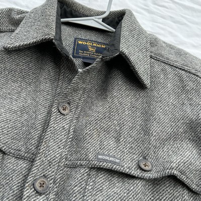 Woolrich Mackinaw Style Cape Cap Wool Hunting Work Jacket Large | eBay