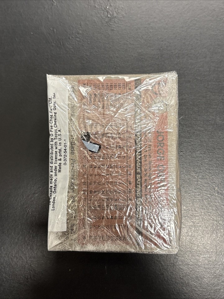 1981 Topps Baseball 28 Card Cello Pack - Greg Minton On Front SEALED ...