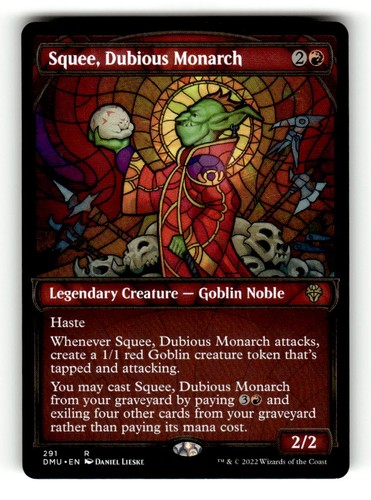 Squee, Dubious Monarch (Showcase) Dominaria United 291 Near Mint | eBay