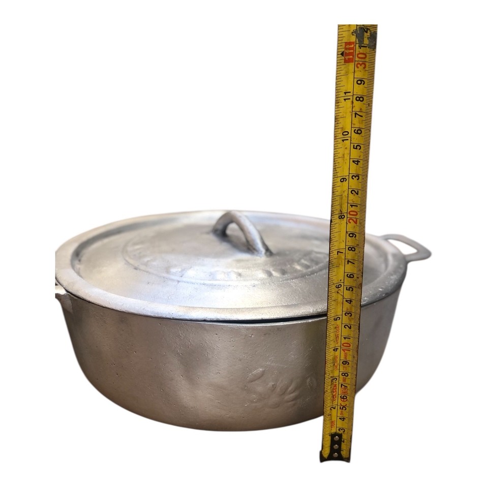 12 Inch Jamaican Dutch Pot, Original Dutchie Pot, Cast Aluminum ...