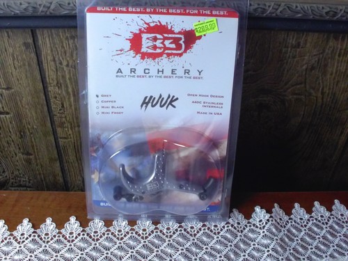 New B3 Archery Huuk Mini GRAY Thumb Button Release Bow Hook NEW | eBay