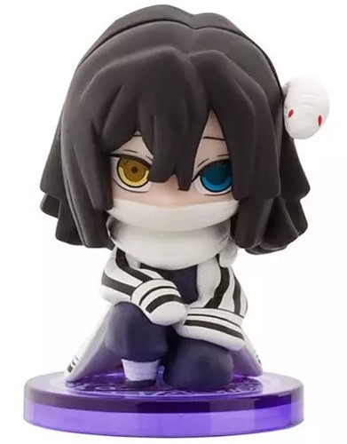 Demon Slayer Obanai Iguro Mini Figure Suwarase-tai 4 Hashira Meeting | eBay
