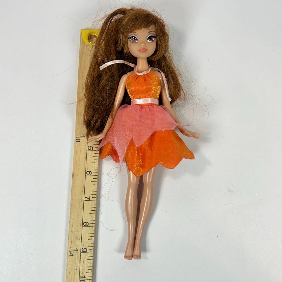 Disney Fairies Fawn Doll 9" Jakks Pacific Tinker Bell Orange Dress No ...