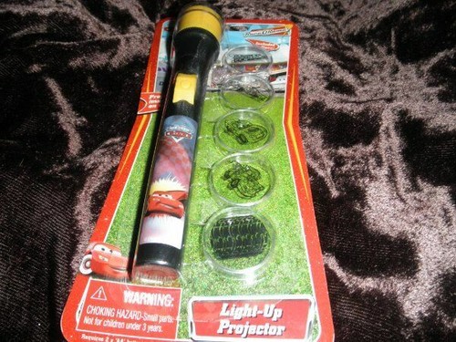 NEW DISNEY PIXAR CARS LIGHT-UP PROJECTOR (6 DISCS) PROJECT IMAGES ON ...