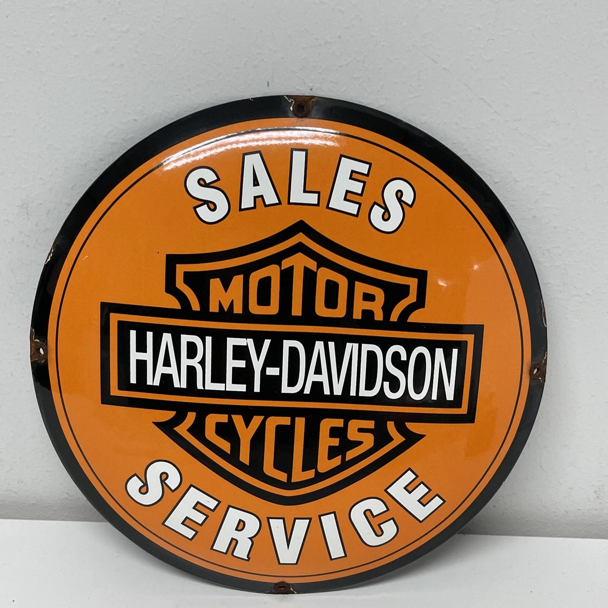 Old Harley Davidson Signs
