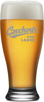 CZECHVAR CZECH LAGER Beer Glass | eBay