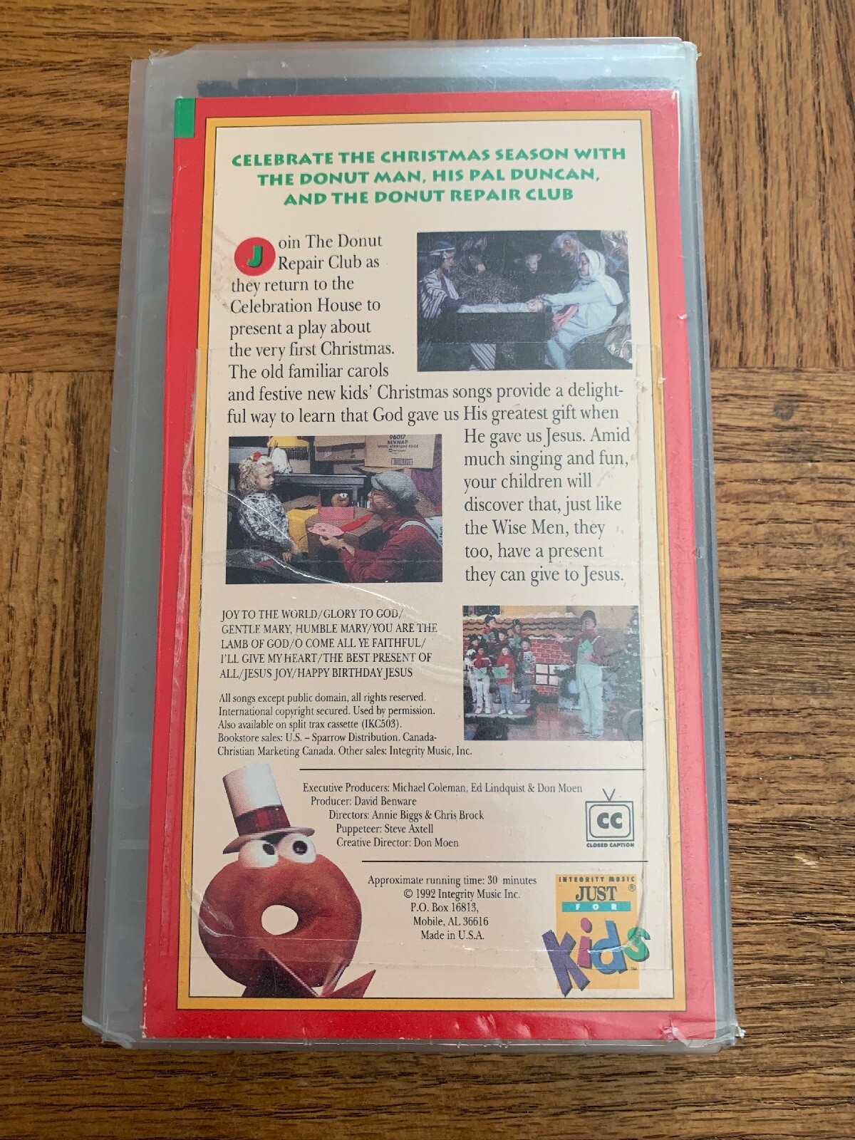 The Donut Man Best Present Of All VHS | eBay