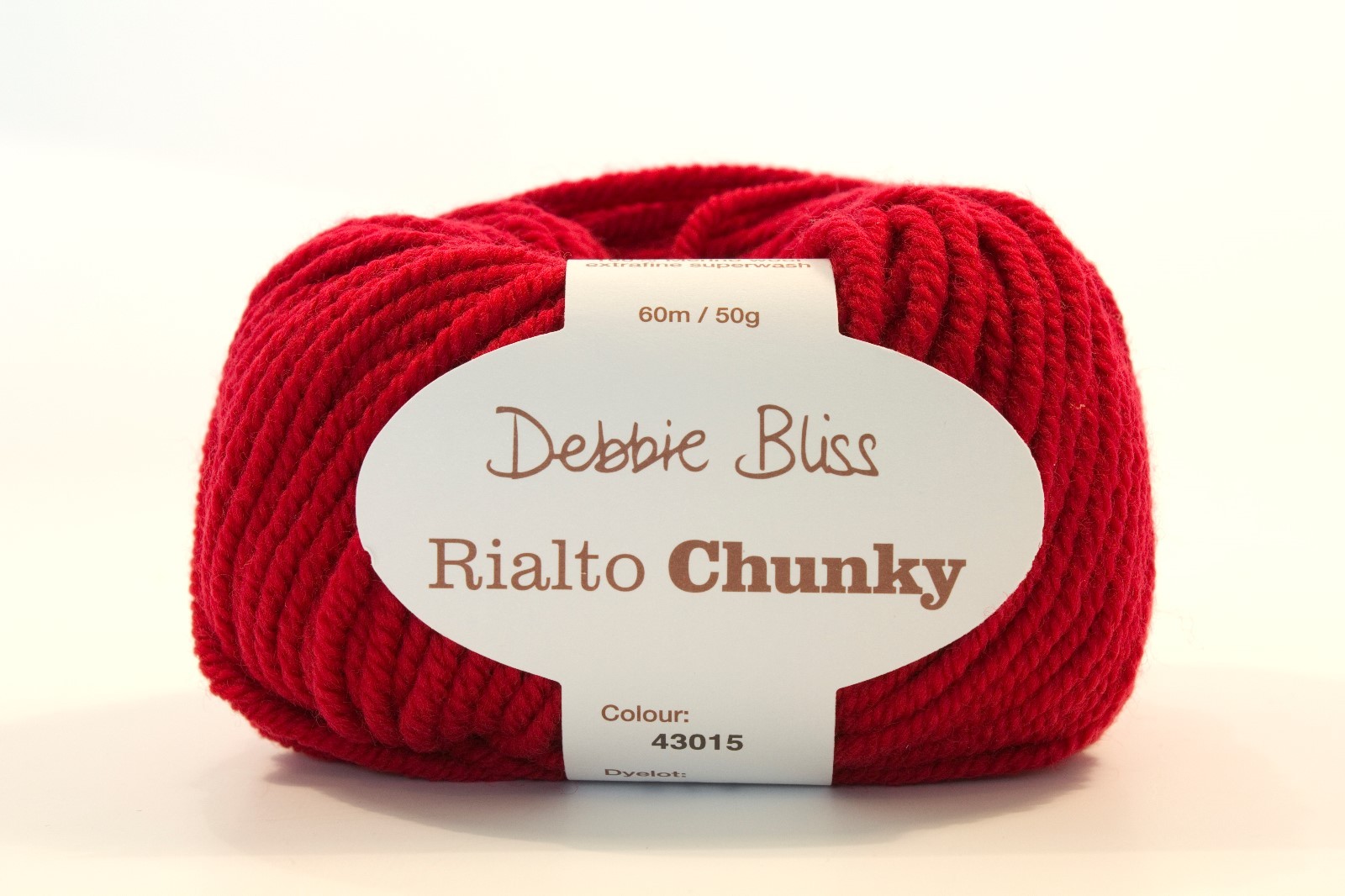 Debbie Bliss Rialto Extrafine Merino Wool Superwash Chunky 1 X 50g ball ...