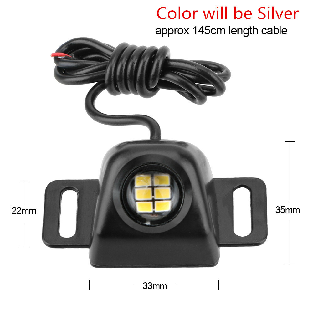 Car Reverse Backup Tail Lamp Auxiliary Parking Light 5W 3020 6LED Super ...