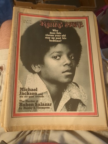 Rolling Stone Magazine Issue 81 April 29,1971 Michael Jackson Hunter S. Thompson | eBay