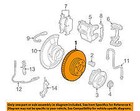 NEW BMW X5 E70 3.0D 210KW FRONT LEFT BRAKE DISC 34116886481 OEM NO DUTY ...
