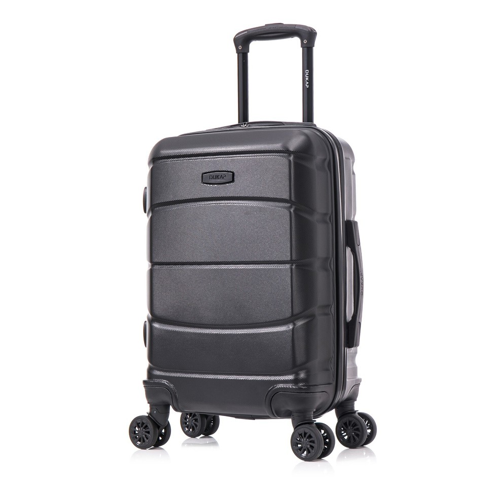 Dukap Sense 20" Hard Shell Carry On Luggage 360 Spinner Wheels Travel ...