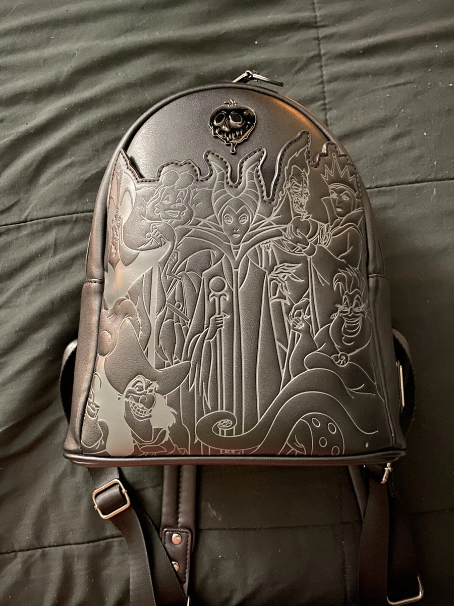 Disney Villains Full Cast Loungefly Mini Backpack reseau-essentiels.com