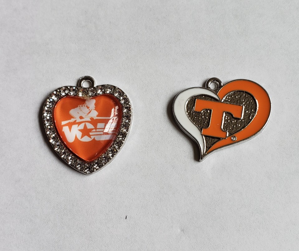 Sell 4pcs of Tennessee Vols College Football team, glass made, enamel ...