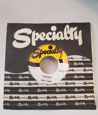 Troy Cory YEARNING (POP 45) #620 PLAYS VG+ TO VG++ | eBay