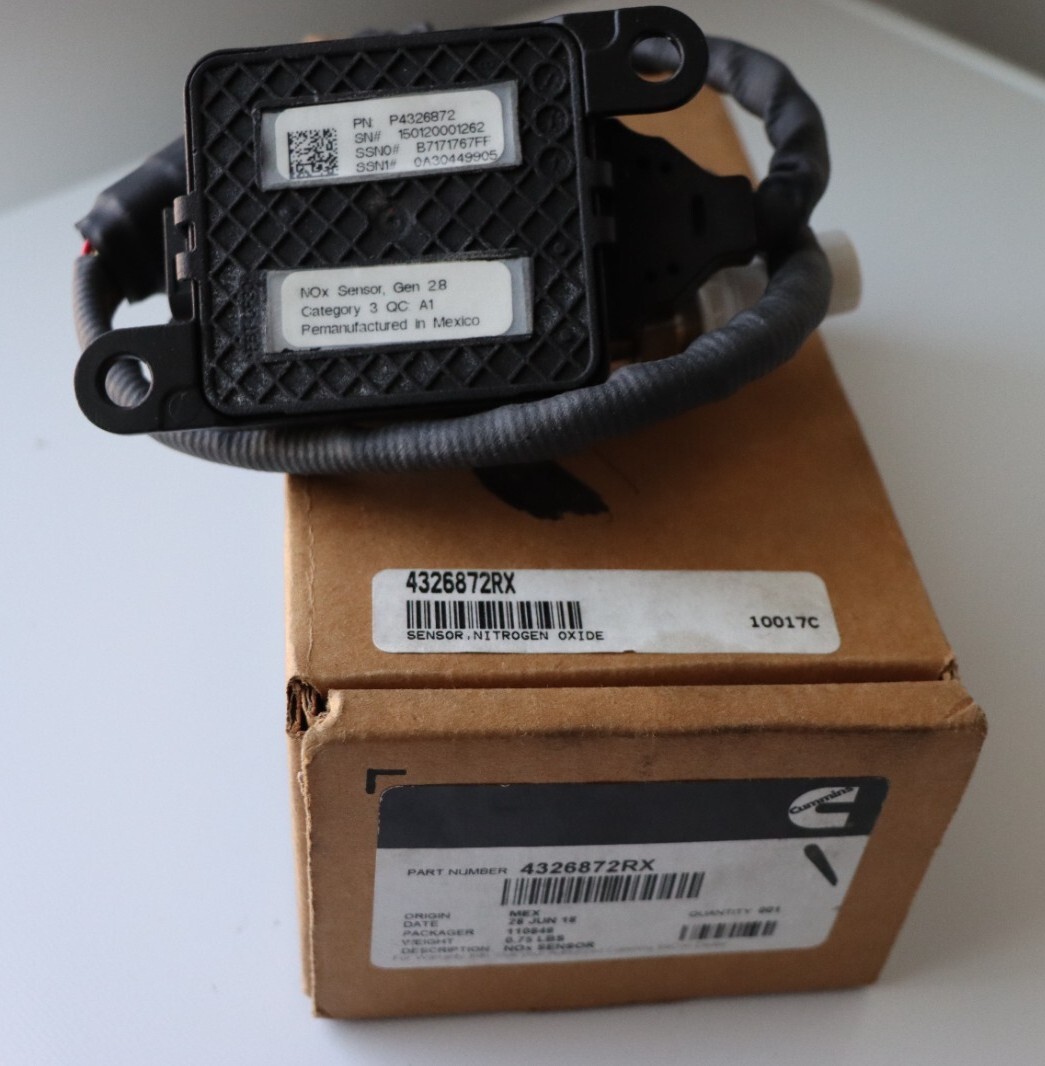 Genuine Cummins Output Nitrogen Oxide Sensor P/N 4326872RX | eBay