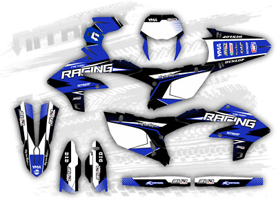 Graphics Kit fits Yamaha WR450F WR 450F 2024 2025 WRF Decals Stickers ...