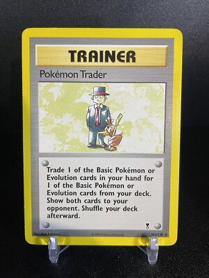 Pokemon Trader 103/110 Legendary Collection Non-Holo Rare Trainer ...