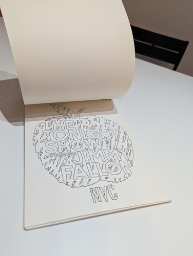 The Tonight Show Starring Jimmy Fallon - A Coloring Book 2016 New | eBay