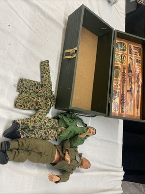 1964 Hasbro 12 In.GI Joe Action Marine Medic And Bonus Figure VINTAGE ...