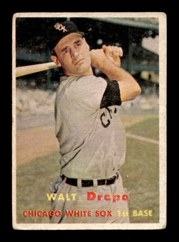 1957 Topps #257 Walt Dropo White Sox GD-VG *o5 | eBay