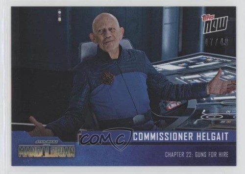 2023 Now Star Wars: The Mandalorian Season 3 Blue 47/49 Commissioner ...