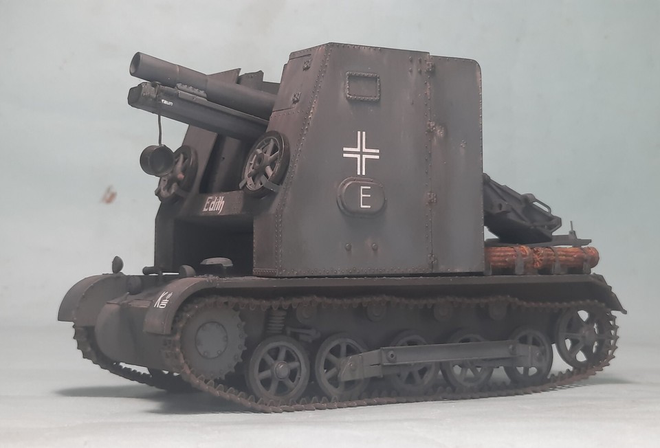 1/35 Built Dragon Models Panzer I BISON 1 15cm SPG | eBay