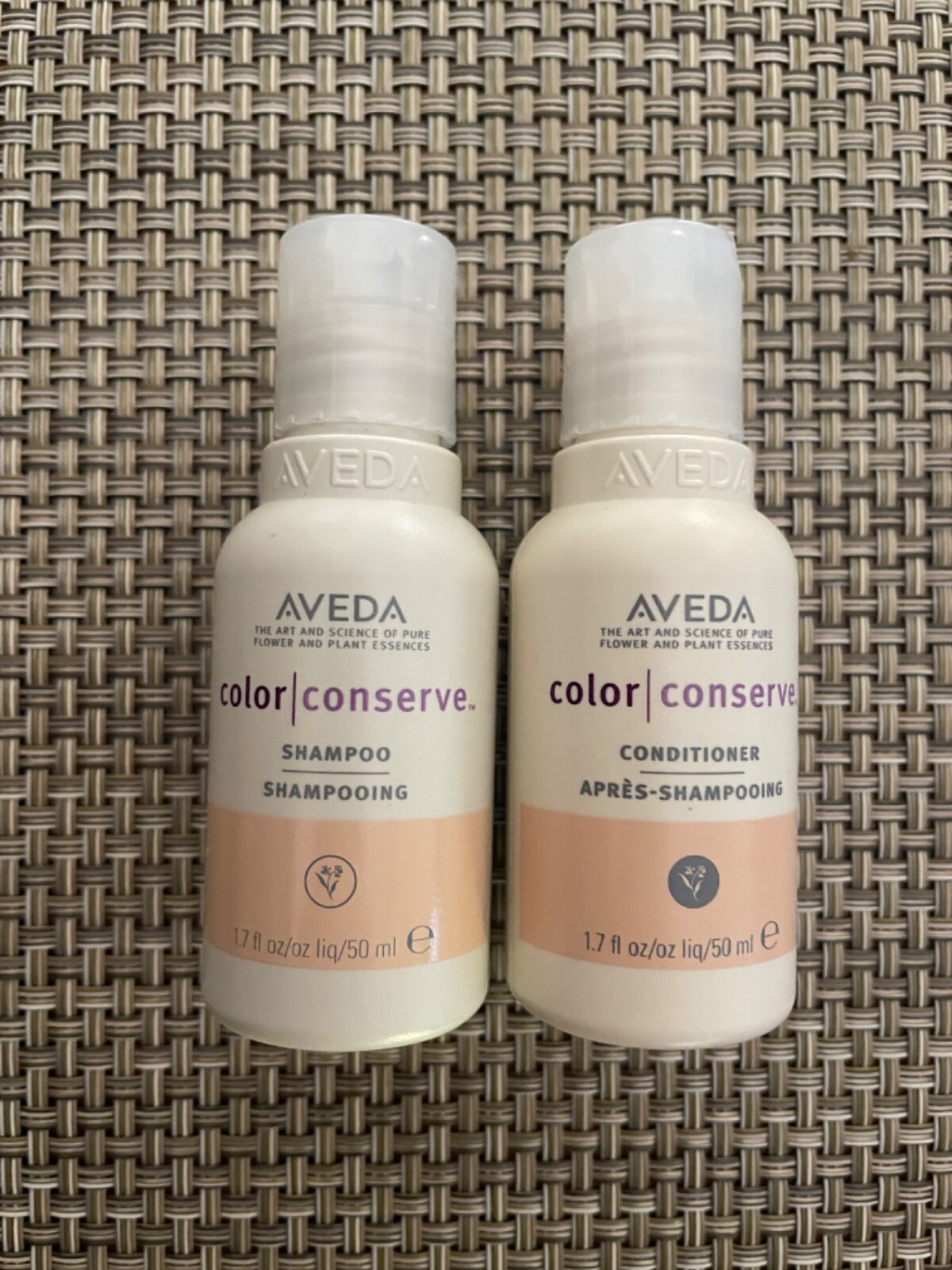 Aveda Color Conserve Shampoo & Conditioner Set Travel Duo 1.7 oz Each ...