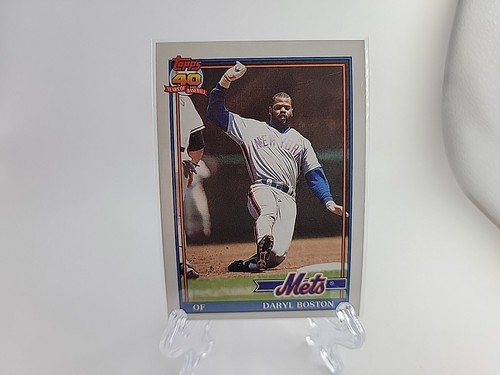 1991 Topps - 40th Anniversary Logo #83 Daryl Boston New York Mets | eBay