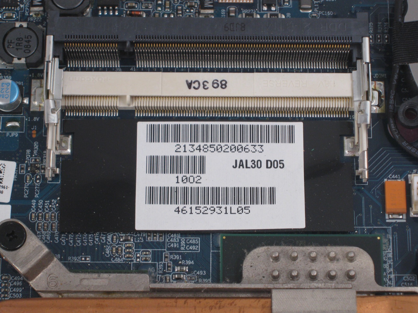 Dell DELL J603H Vostro Laptop Board Motherboard Motherboard for sale ...